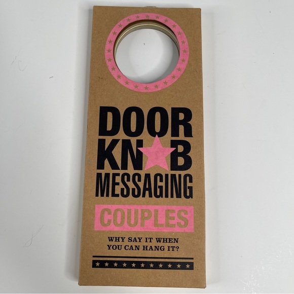 Z Gallerie | Accents | Door Knob Messages For Couples Nwt | Poshmark